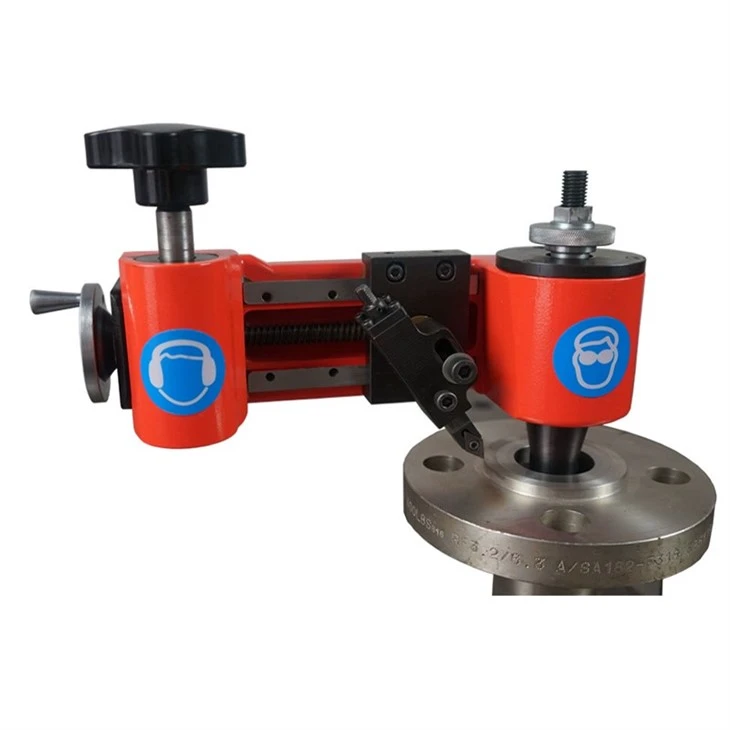 Mini Manual Hand Power Flange Facer MFM350 Water Line Machining ...